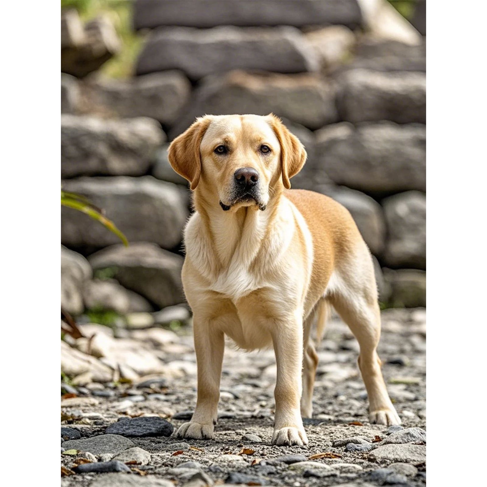 Diamond Painting Yellow Labrador Retriever 5D Diamond Art DIY Kits Full ...