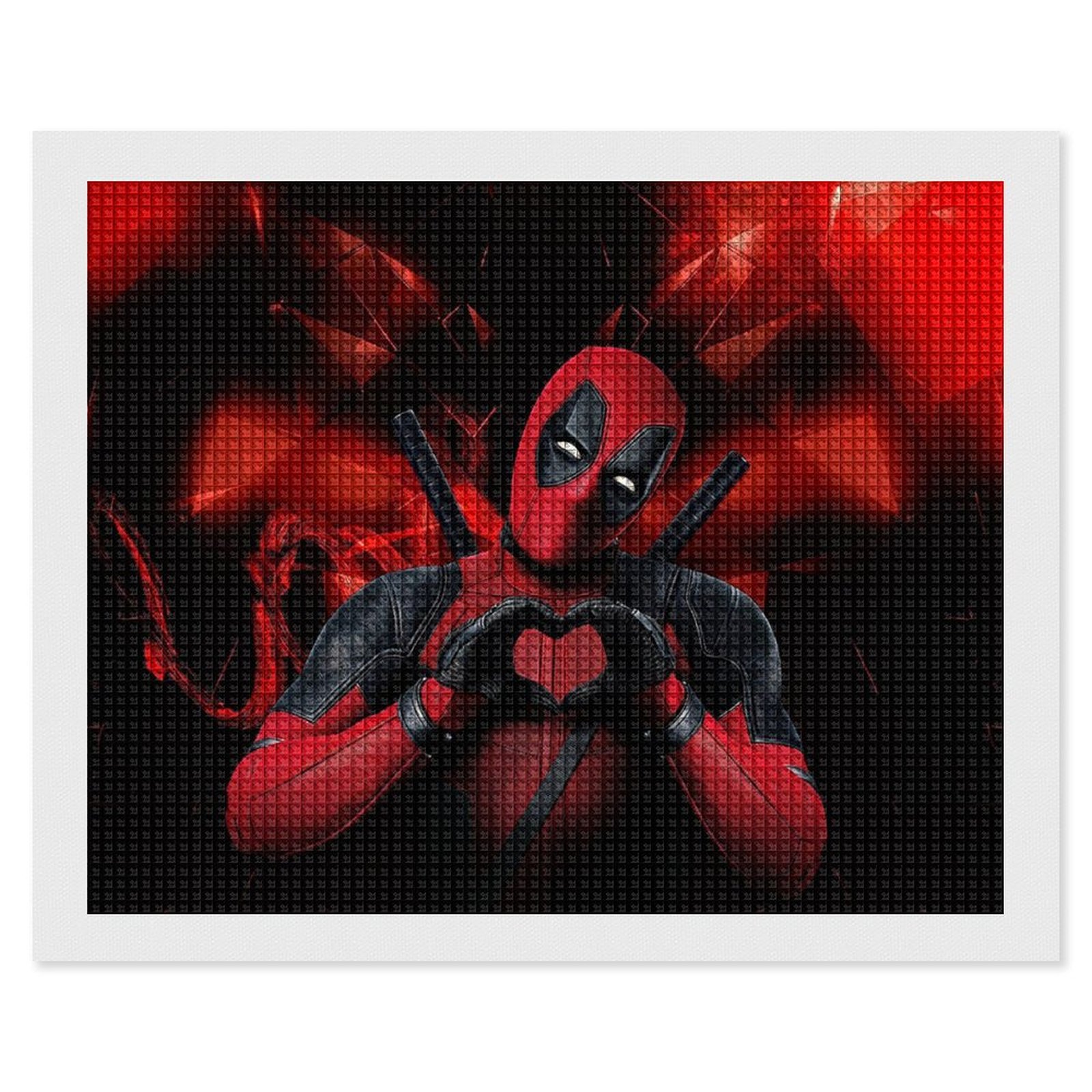Diamond Painting for Adults Kids Deadpool Diamond Art Painting with ...