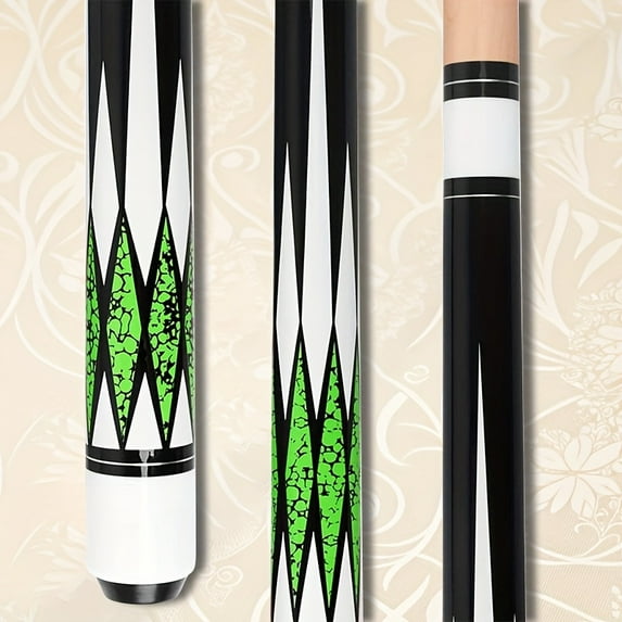 Diamond Pattern 13mm 58 Inch 20oz Pool Cue, 1/2 Maple Pool Cue, Pool ...