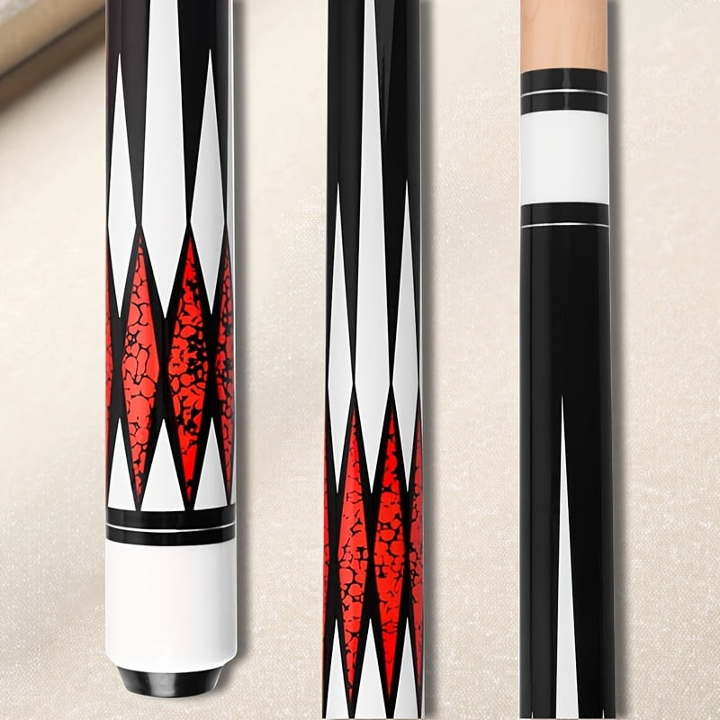 Diamond Pattern 13mm 58 Inch 20oz Pool Cue, 1/2 Maple Pool Cue, Pool ...
