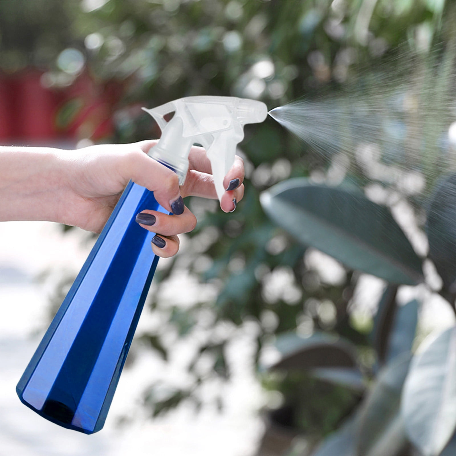 Diamond Pattern Spray Bottle Large Capacity Handheld Watering Bottle ...