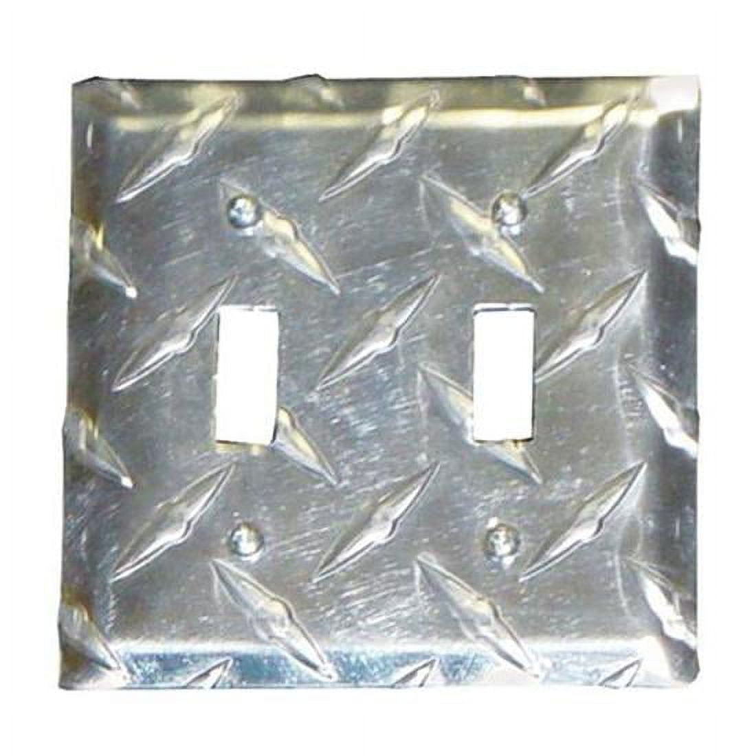 Diamond Plate Dual Switch Cover Plate - Walmart.com
