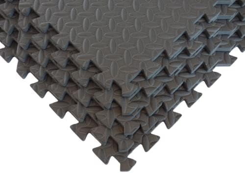 Diamond Plate Fitness MATS: Interlocking EVA Foam Flooring for Home Gym ...
