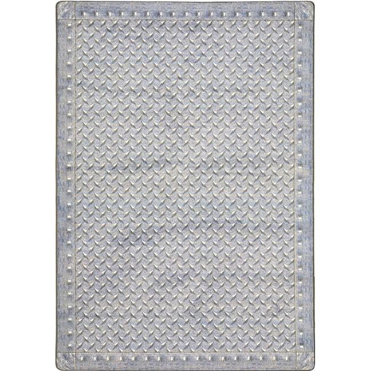 Diamond Plate Lead 7 ft.8 in. x 10 ft.9 in. WearOn Nylon Machine Tufted ...