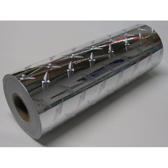 Diamond Plate Wall Border, 8 Inch X 60 Feet Vinyl with Adhesive ...