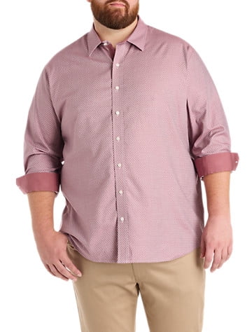Diamond Print Sport Shirt Rose Brown 2XL - Walmart.com