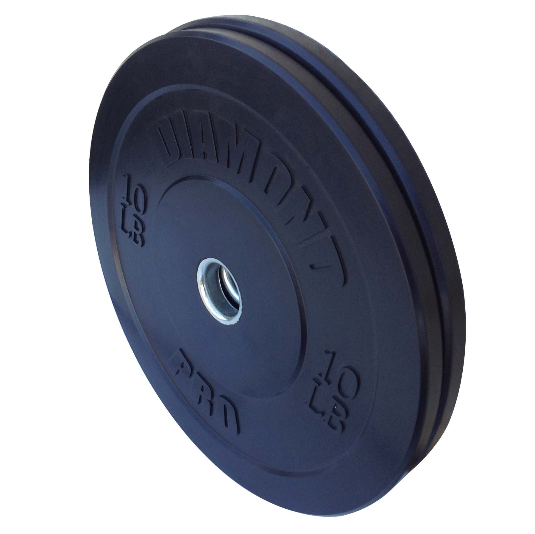 Diamond Pro Black Bumper Plate, Pair of 10 lbs - Walmart.com