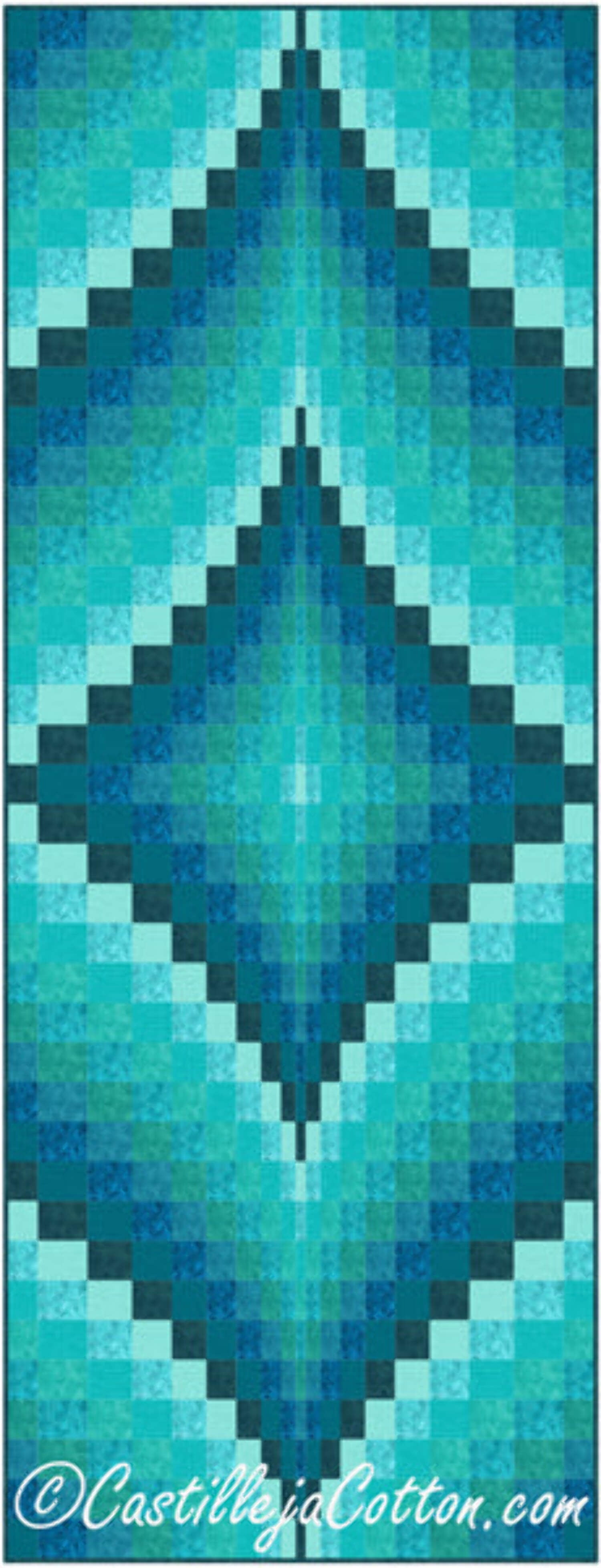 Diamond Reflections Quilt Pattern - Walmart.com