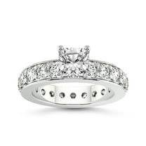 5 Carat IGI Certified Oval Shape Lab Grown Diamond Engagement Ring ...