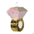 Diamond Ring Metallic Pinata - Party Decor - 1 Piece - Walmart.com