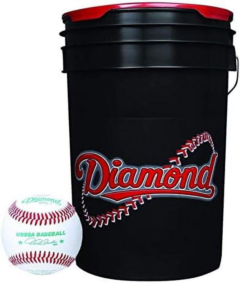 Diamond Rods Sports DOL-1 USSSA Baseballs - 30 Balls / Black Ball ...