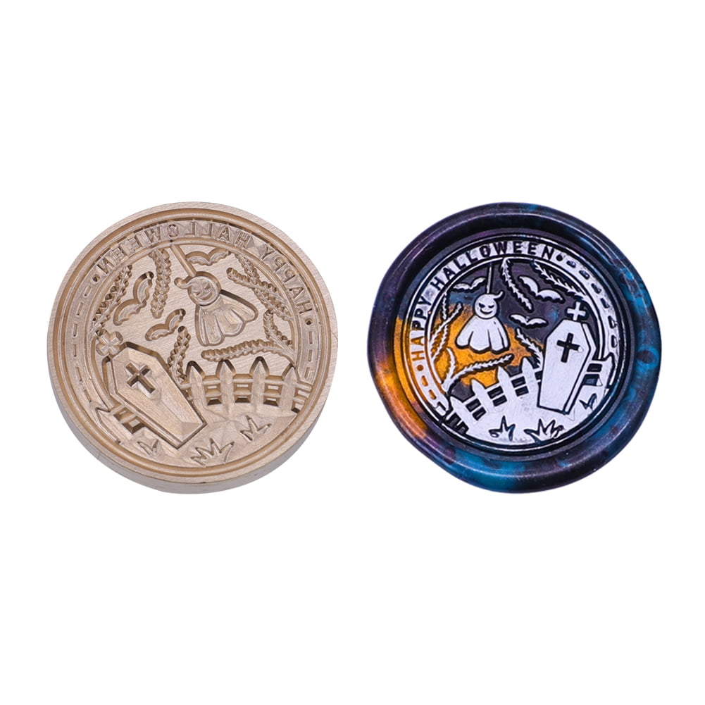 Diamond Round Stamp Head Ornamental DIY Halloween for Wedding ...