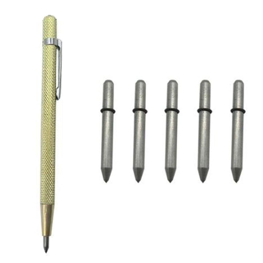 Diamond Scribing Pen With 5pcs Carbide Tips Scriber Engraving Pen For ...