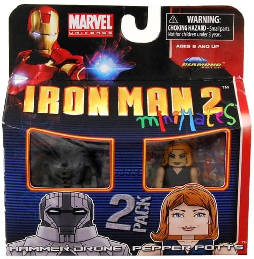 Marvel Minimates Series 35 Hammer Drone & Pepper Potts - Walmart.com