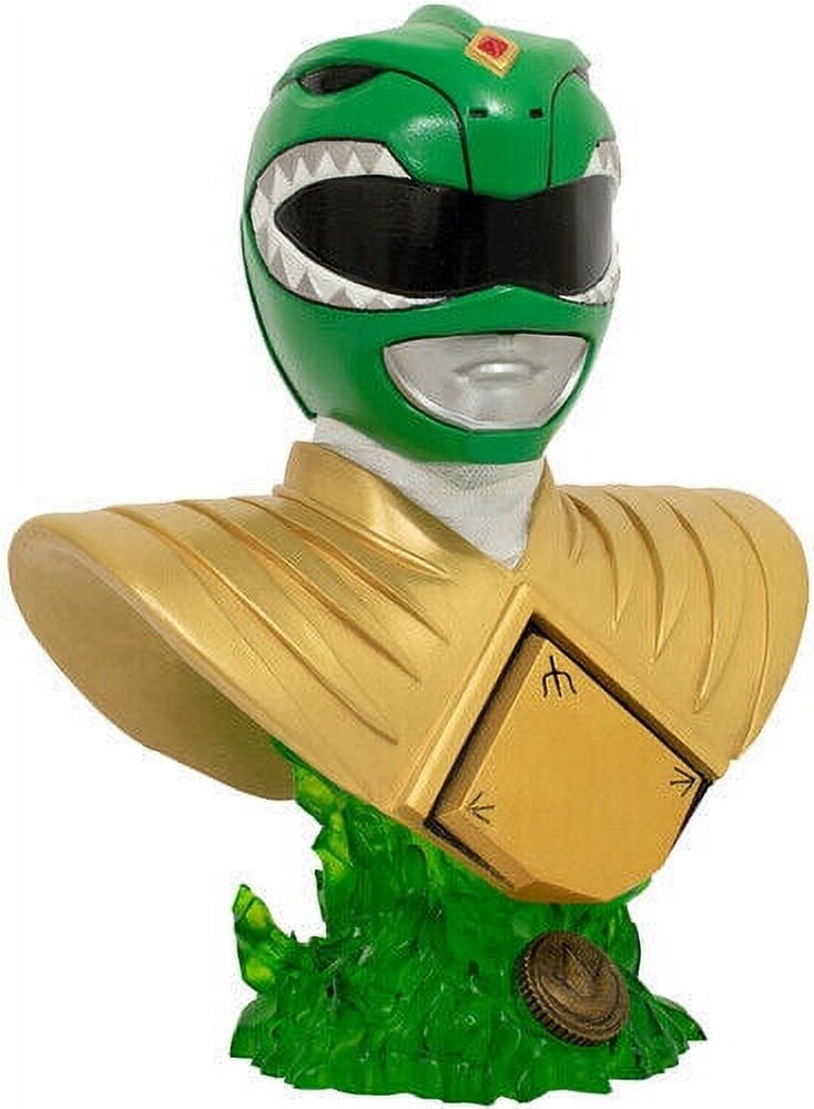 Diamond Select - Power Rangers - L3D Green Ranger 1/2 Scale Bust [New ...