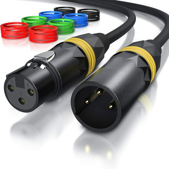 Diamond Series XLR Cable Male to Female Microphone Balanced Audio Patch ...