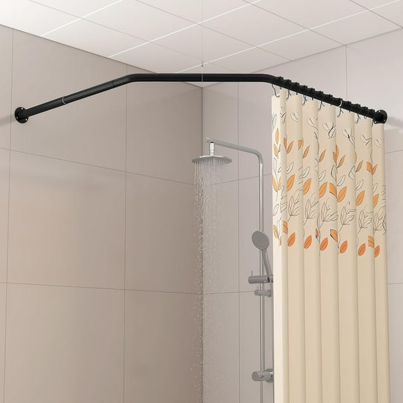 Corner Shower Curtain Rod in Shower Curtain Rods - Walmart.com