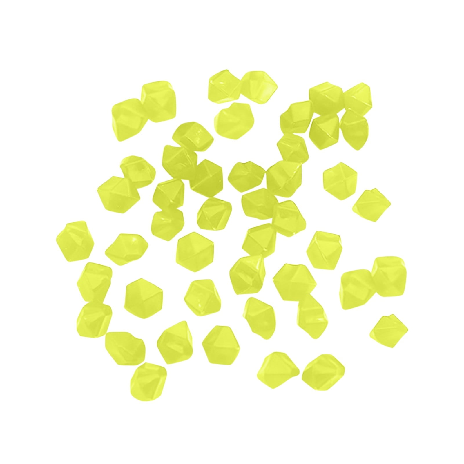 Diamond Shaped Luminous Stone Fish Tank Aquarium Landscaping Luminous ...