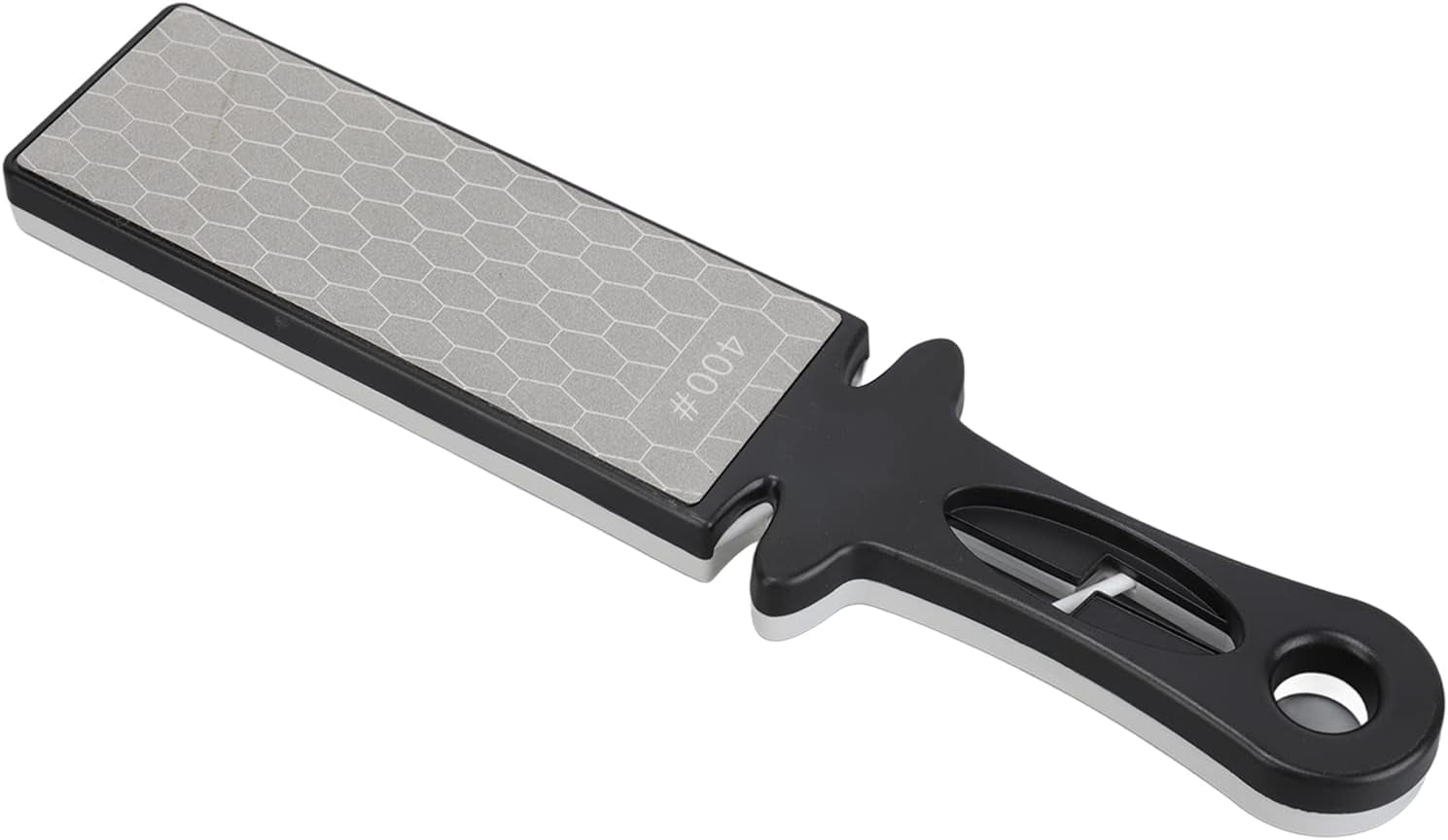 Diamond Sharpening Stone,400/1000 Grit Handheld Double-Sided Diamond ...