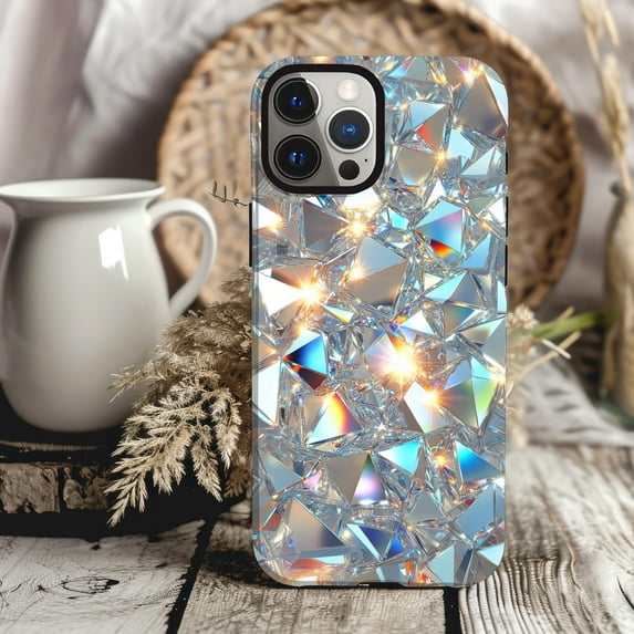 Diamond Shine Iridescent Case With Luxe Sparkle Finish for iPhone 17 to ...