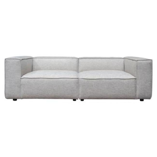 Diamond Sofa Vice Modular Sofa in Barley Fabric - 2 Piece - Walmart.com