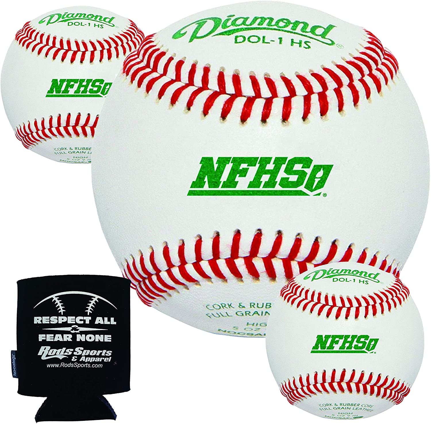 Diamond Sports DOL-1 HS Game and Practice Baseballs 3 Dozen (36 Balls ...