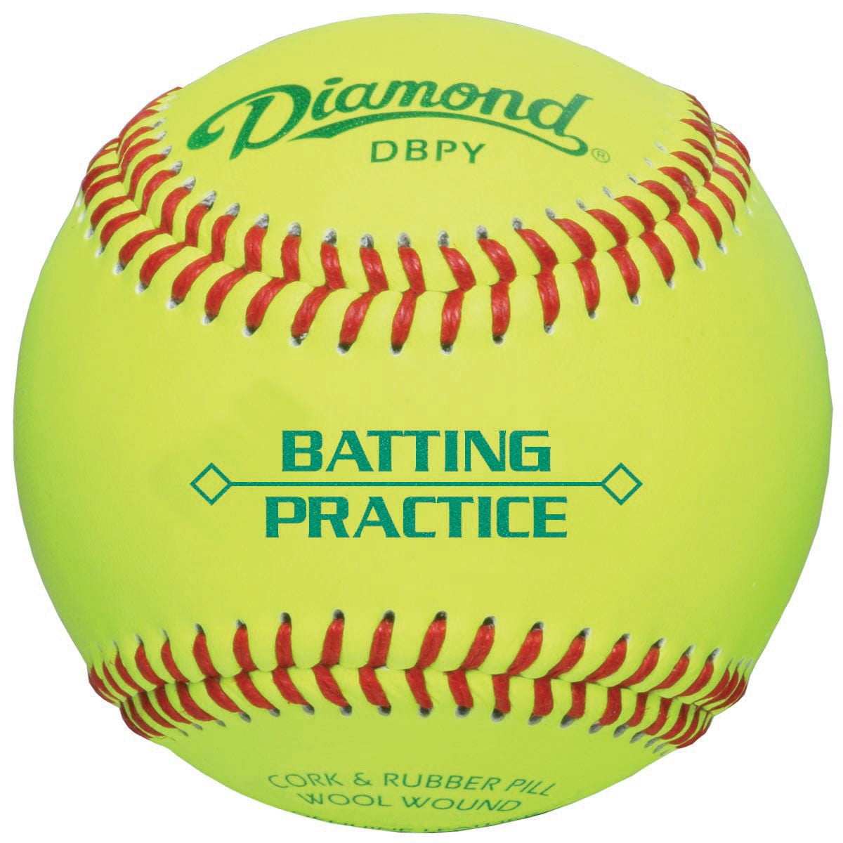 Diamond Sports Yellow Practice Baseballs (Dozen) - Walmart.com