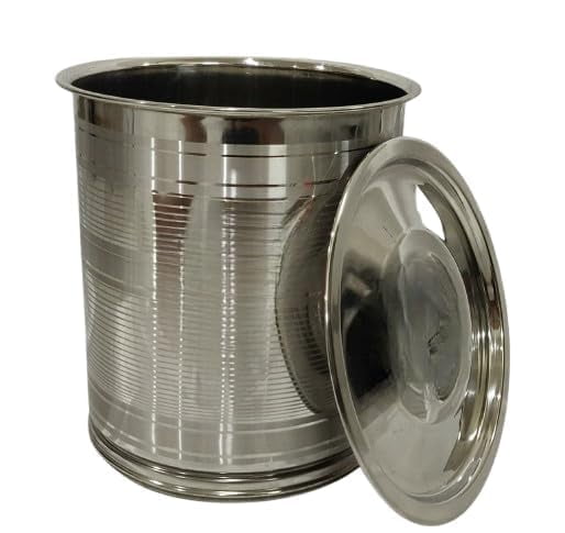 Diamond Steel Stainless Steel Atta Tanki for Kitchen Container ...