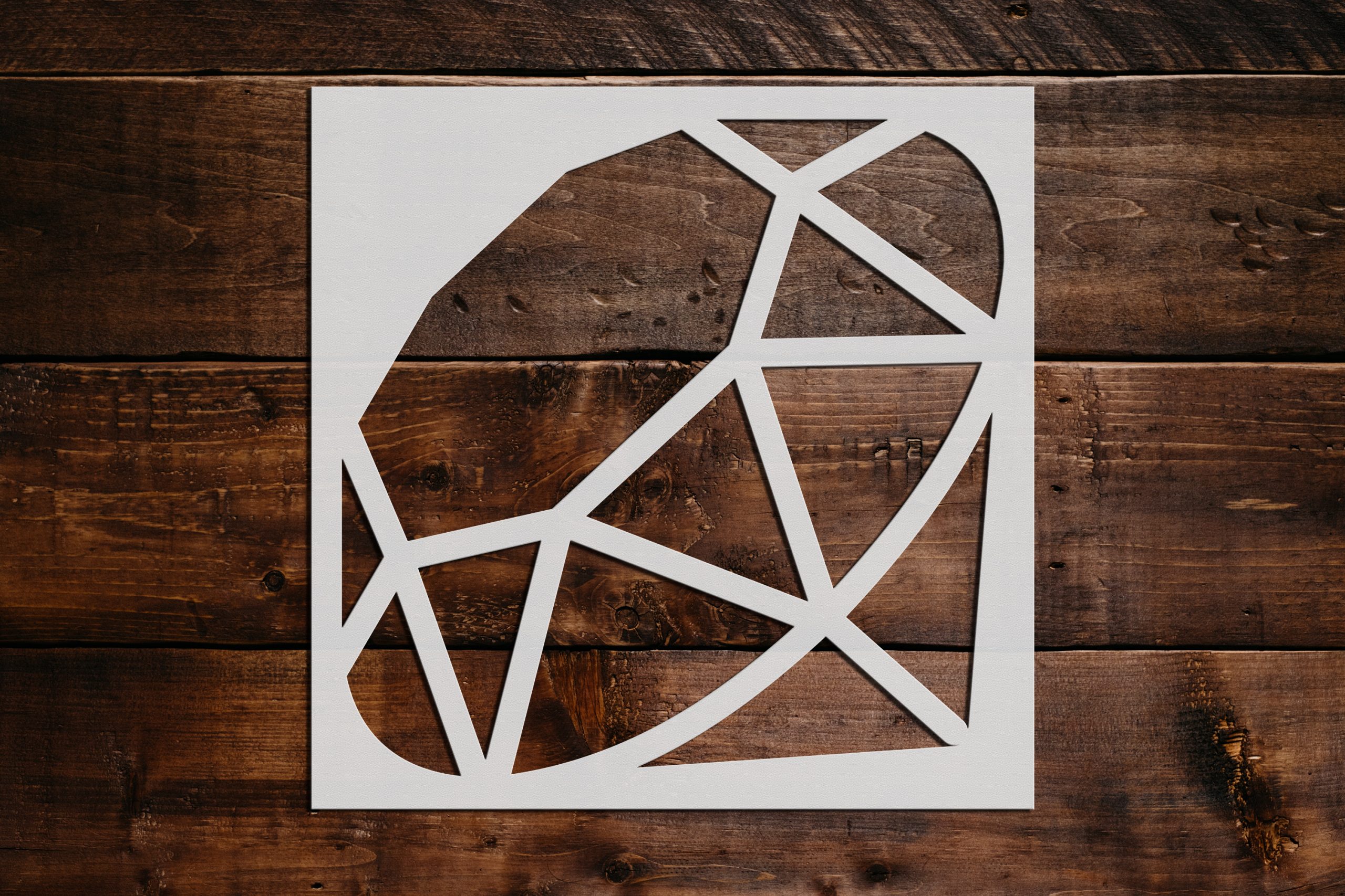 Diamond Stencil - Art and Wall Stencil (30"x30") - Walmart.com