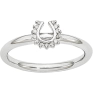 Diamond Sterling Silver Gold-Plated Jacket Ring - Walmart.com
