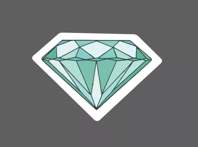 Diamond Sticker Gem Mineral Waterproof Sticker Phone Decal Water Bottle ...