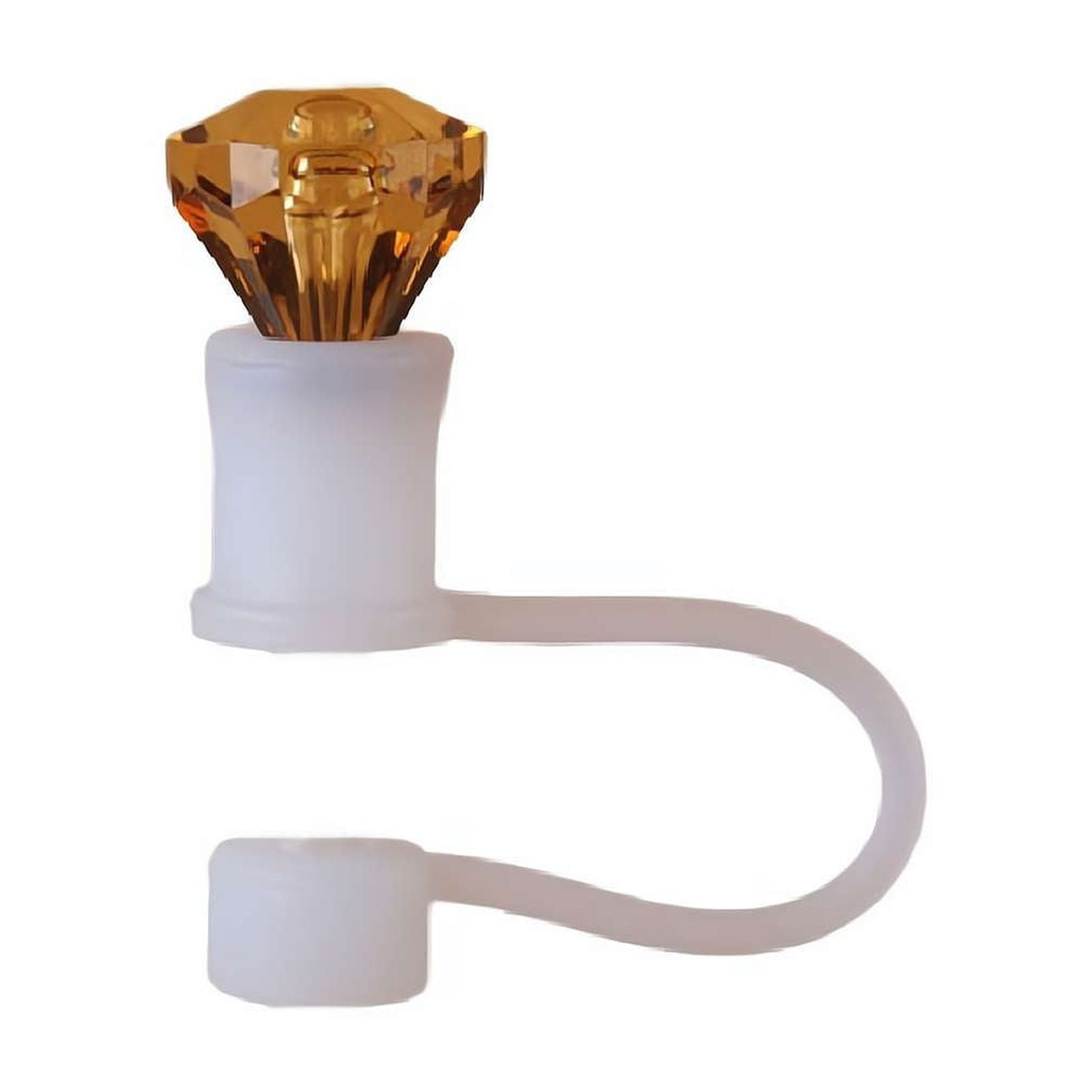 Diamond Straw Topper for Cup, Silicone Straw Covers for Tumblers ...
