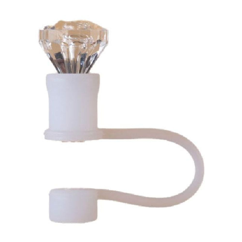 Diamond Straw Toppers for Cup, 10mm Colored Diamond Caps Straw Tip ...