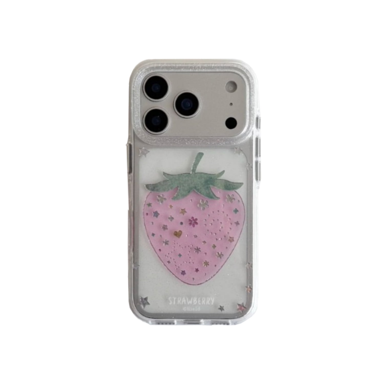 Diamond Strawberry Case for iPhone 17 Pro Max, Sparkling Cute ...