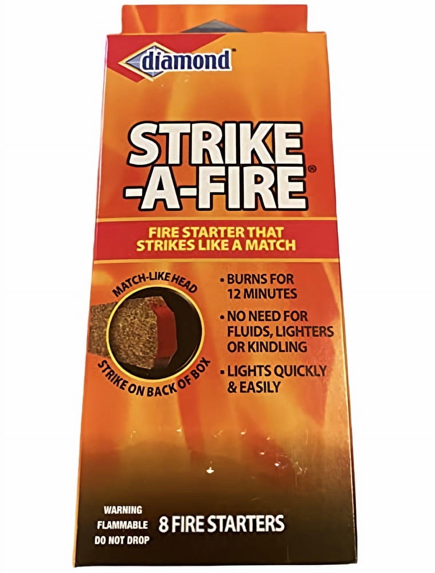 Diamond Strike-a-Fire Fire Starter (Pack of 36) - Walmart.com
