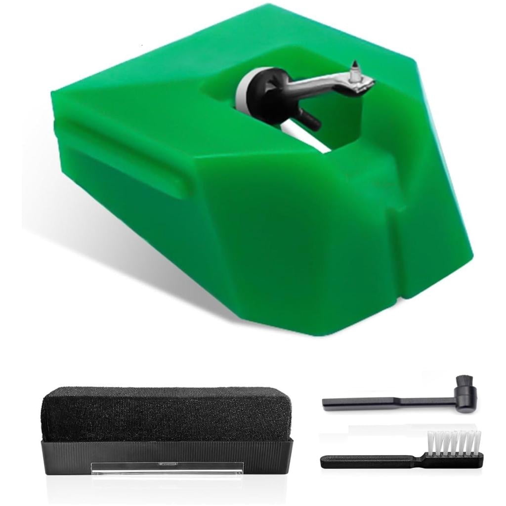 Diamond Styluses Needle Replacement Set with Cleaning Brush Record ...