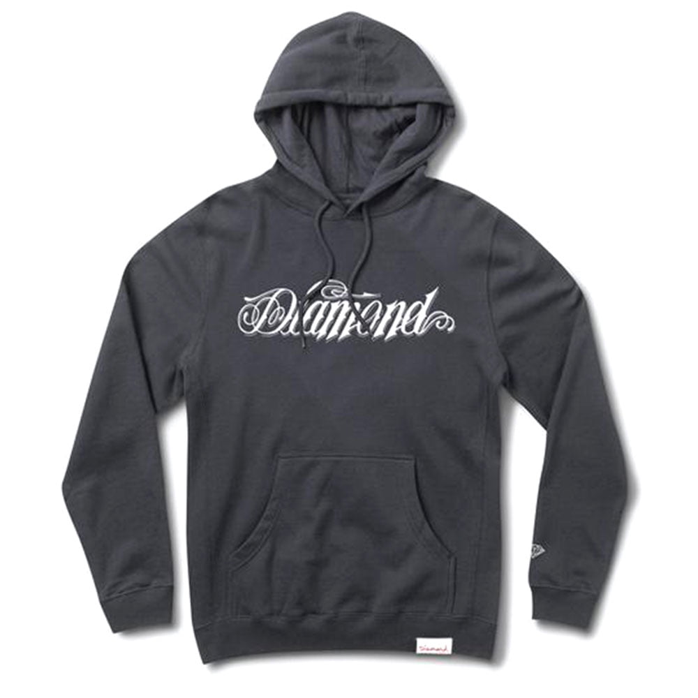 Diamond Supply Co Giant Script Hoodie Navy - Walmart.com