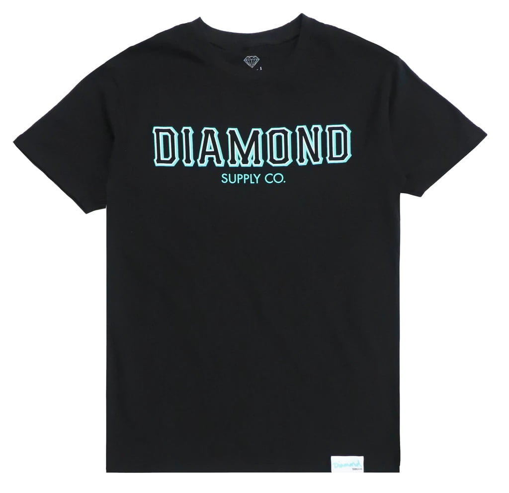Diamond Supply Co. Men's T-Shirt SF Diamond Short Sleeve Tee (Medium ...