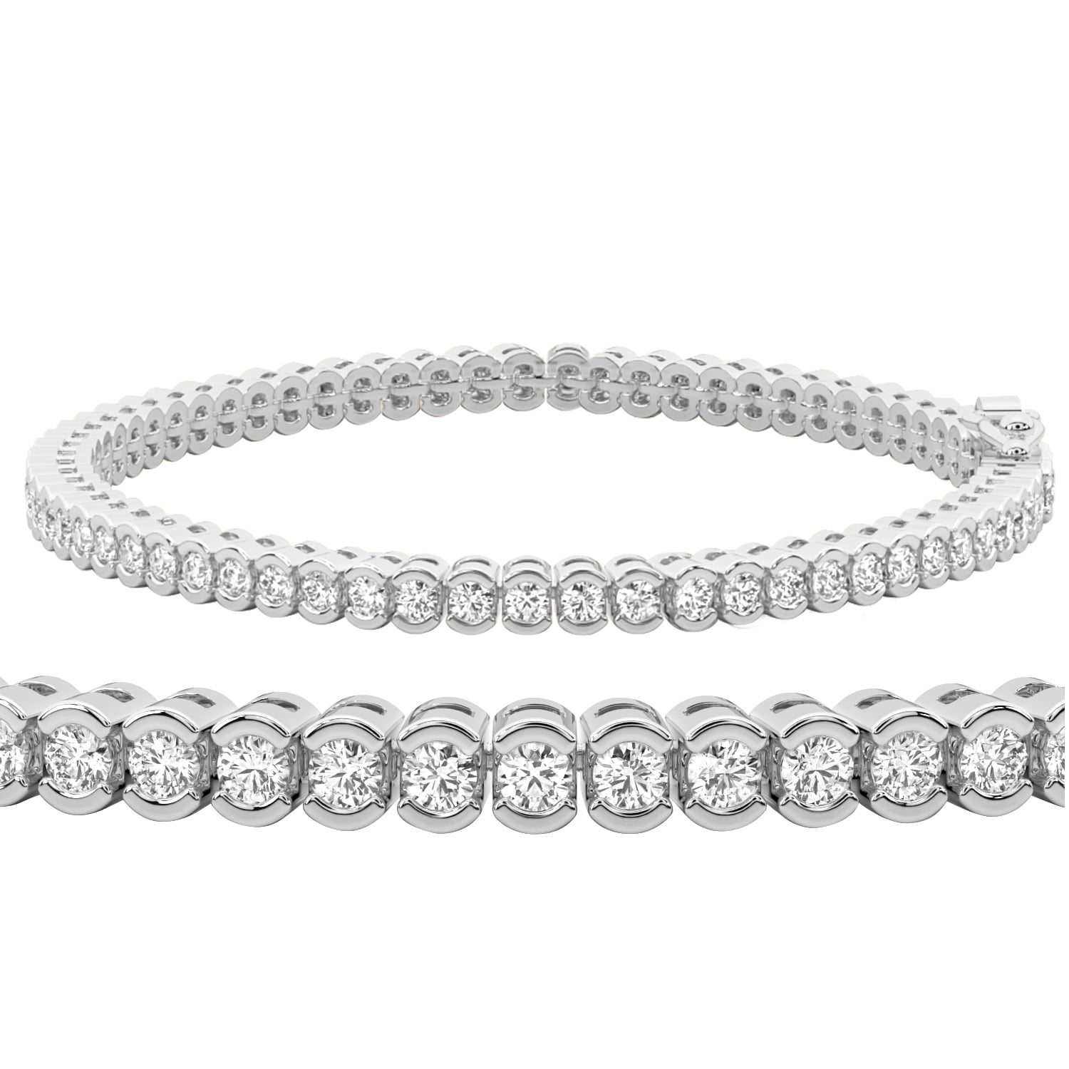 Diamond Tennis Bracelet | 2 Carat IGI Certified Lab Grown Diamond ...