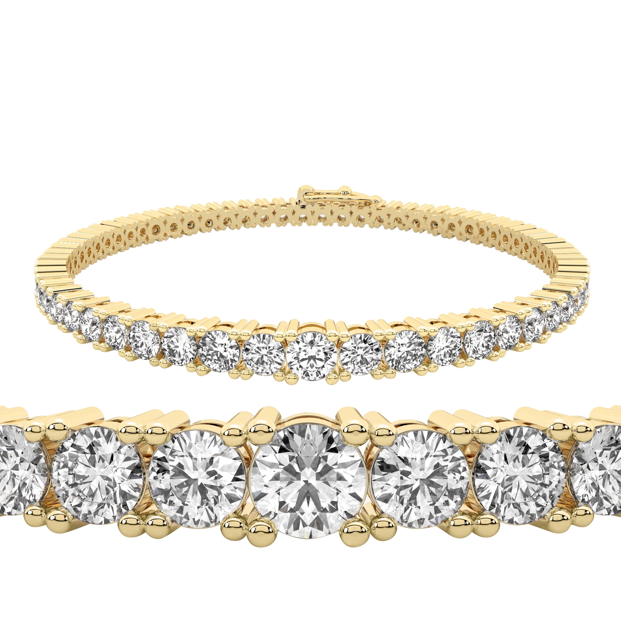 Diamond Tennis Bracelet | 4 Carat EGL Certified Lab Grown Diamond ...
