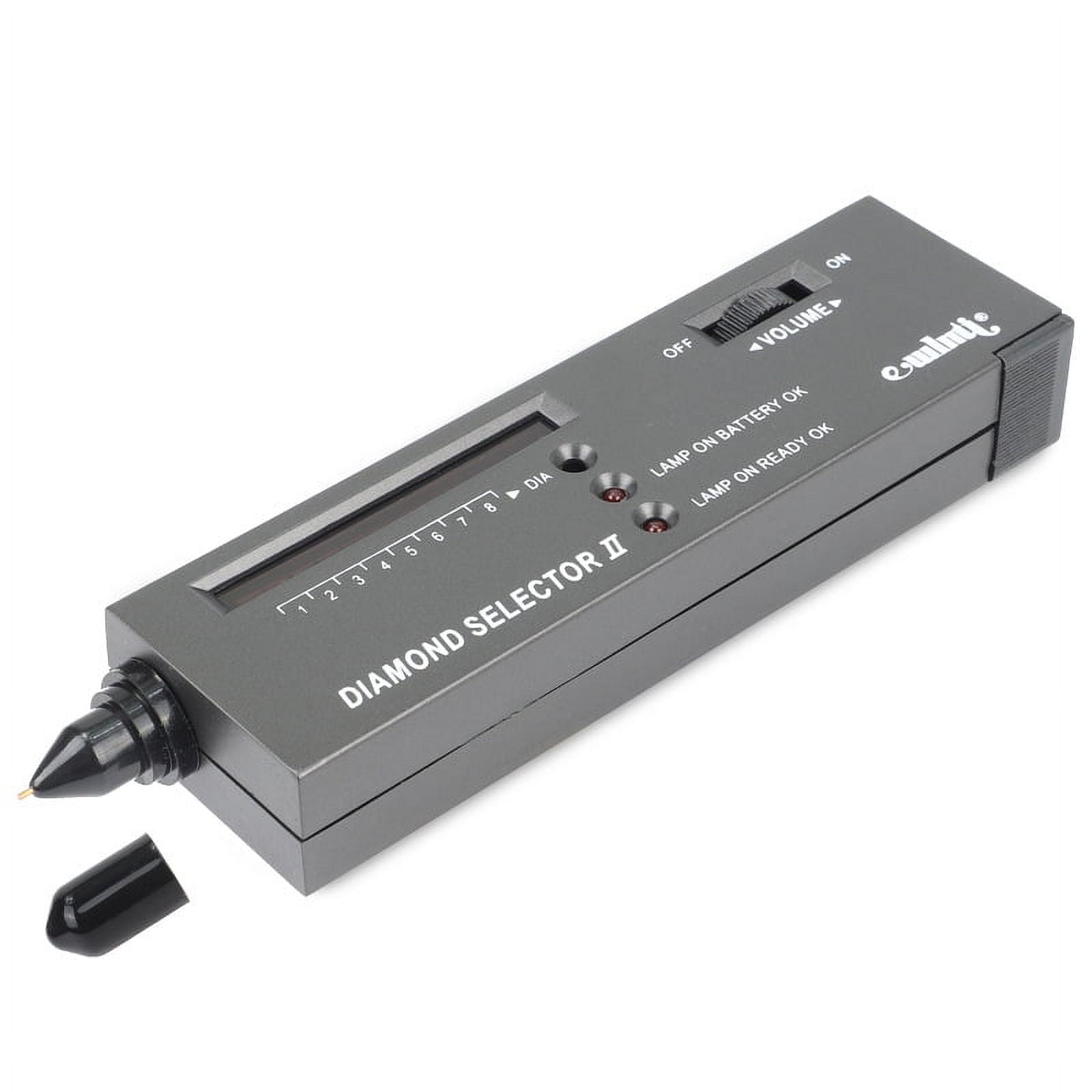 Diamond Tester 6.5"x1.5"x0.75" Tester - 60X Illuminated Portable ...
