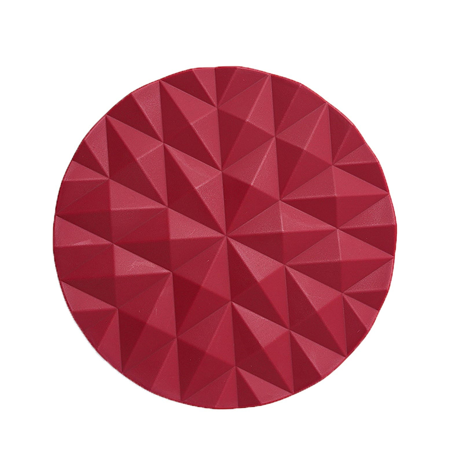 Diamond Textured Silicone Cup Mat Insulated Table Mat Creative Diamond ...