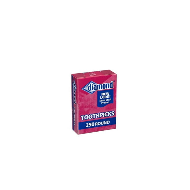 Diamond Toothpicks, Round, 250 Ct - Walmart.com