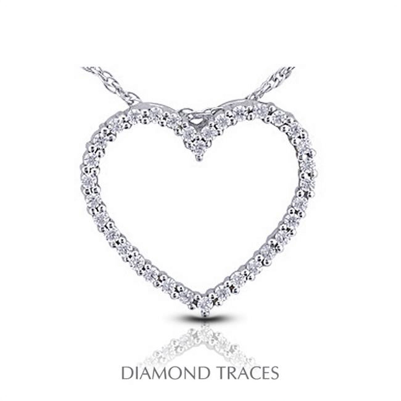 Diamond Traces 1.09 Carat Total Natural Diamonds 14K White Gold Prong ...