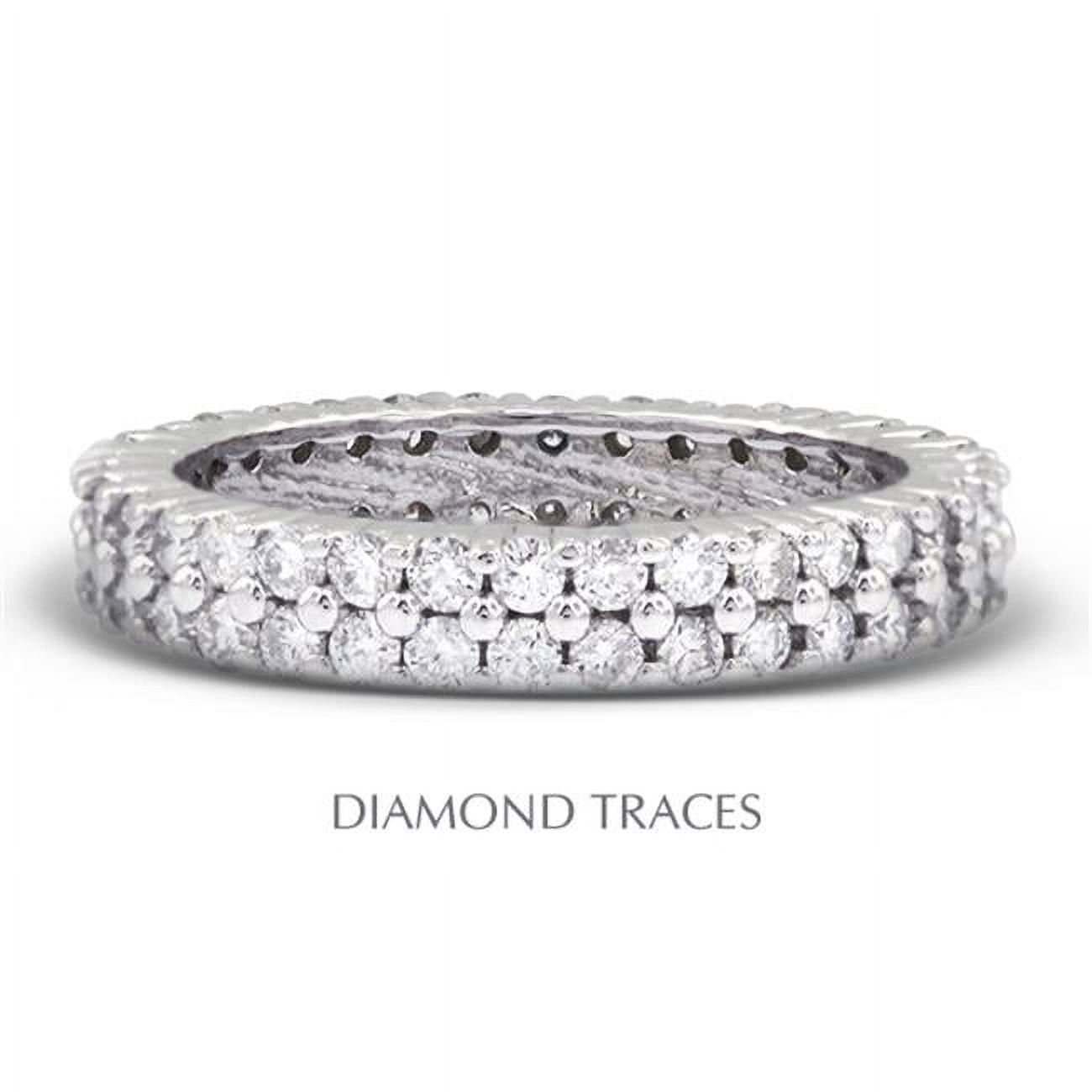 Diamond Traces UD-EWB178-2908 18K White Gold Prong Setting 2.51 Carat ...