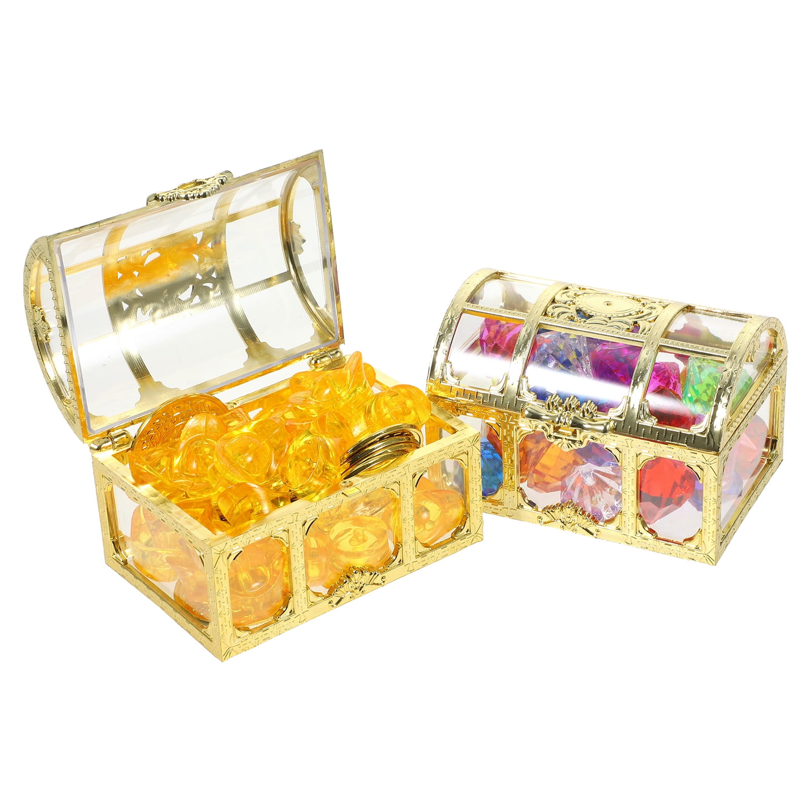 Diamond Treasure Chest Mermaid Bath Toy Pirate for Kids Children’s Toys ...