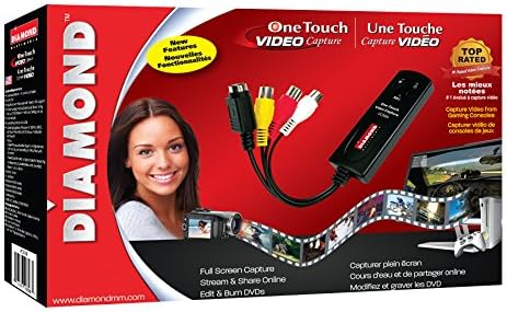 Diamond VC500SE One Touch VHS/Camcorder to Digital File Converter for ...