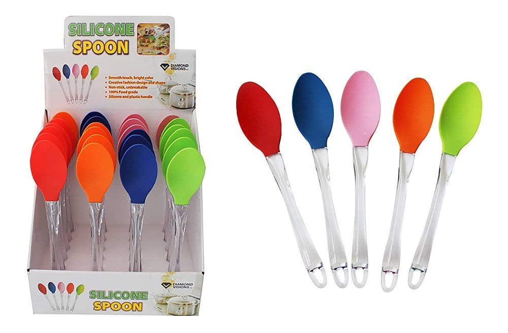Diamond Visions 01-1354 Silicone Serving Spoon MultiPack Set in ...