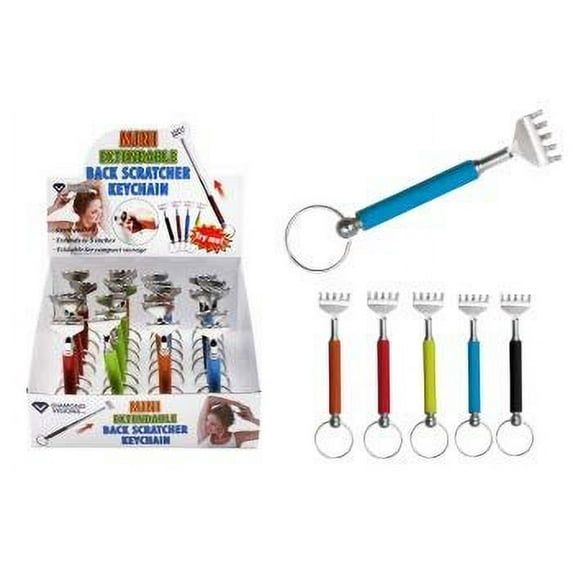 Diamond Visions 01-2175 Mini Extendable Back Scratcher Keychain 2 ...