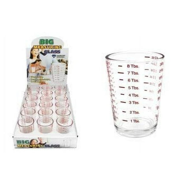 Diamond Visions 01-2195 Big Measuring Glass 2 Glasses - Walmart.com